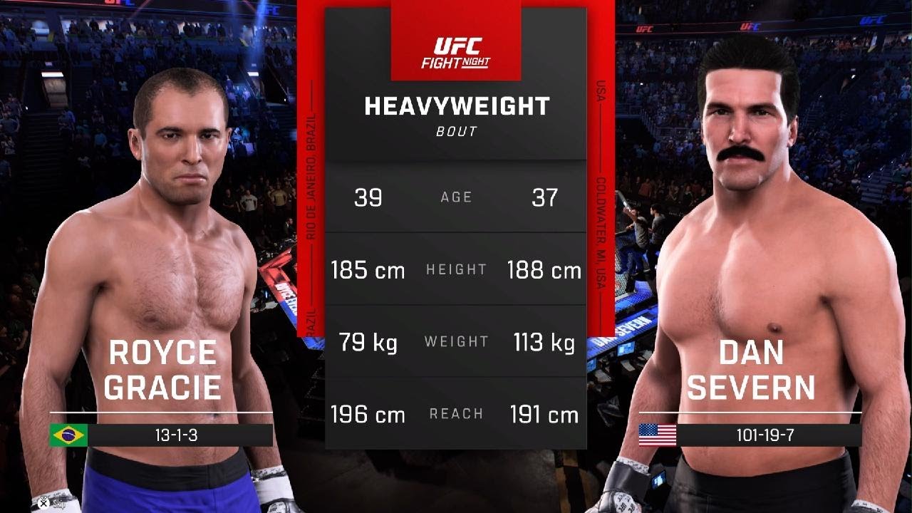 Legendary Fight - Royce Gracie 🆚 Dan Severn - ( Simulation on PS5🥊UFC5 ...