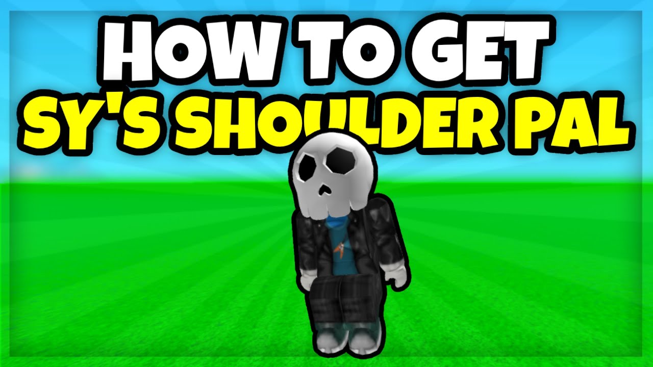 ROBLOX | GIVING AWAY SY'S SHOULDER PAL CODES (UGC CODES) - YouTube