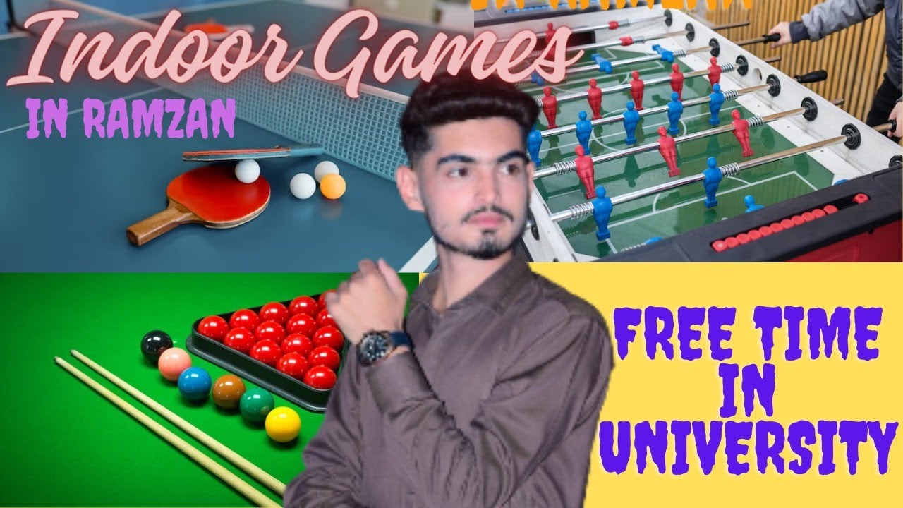 Indoor Games in Ramadan | Free time in University | Khizar Hayat ...