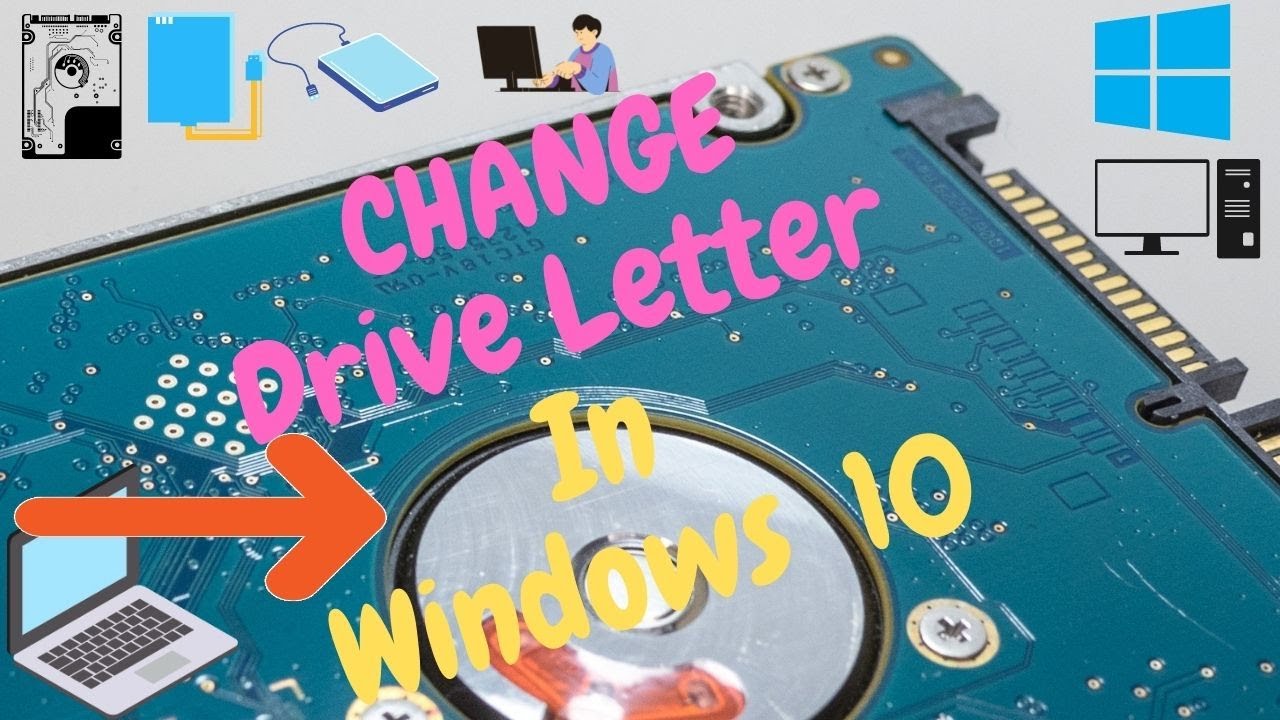 How to Change Drive Letter in Windows 10 ||2022 || - YouTube