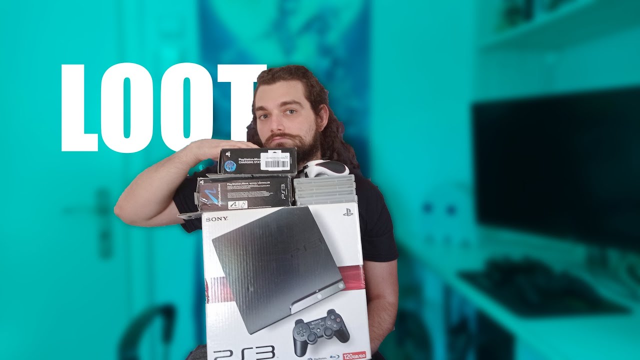 Πρώτο μεγάλο Loot με αγαπημένη κονσόλα PS3 - YouTube