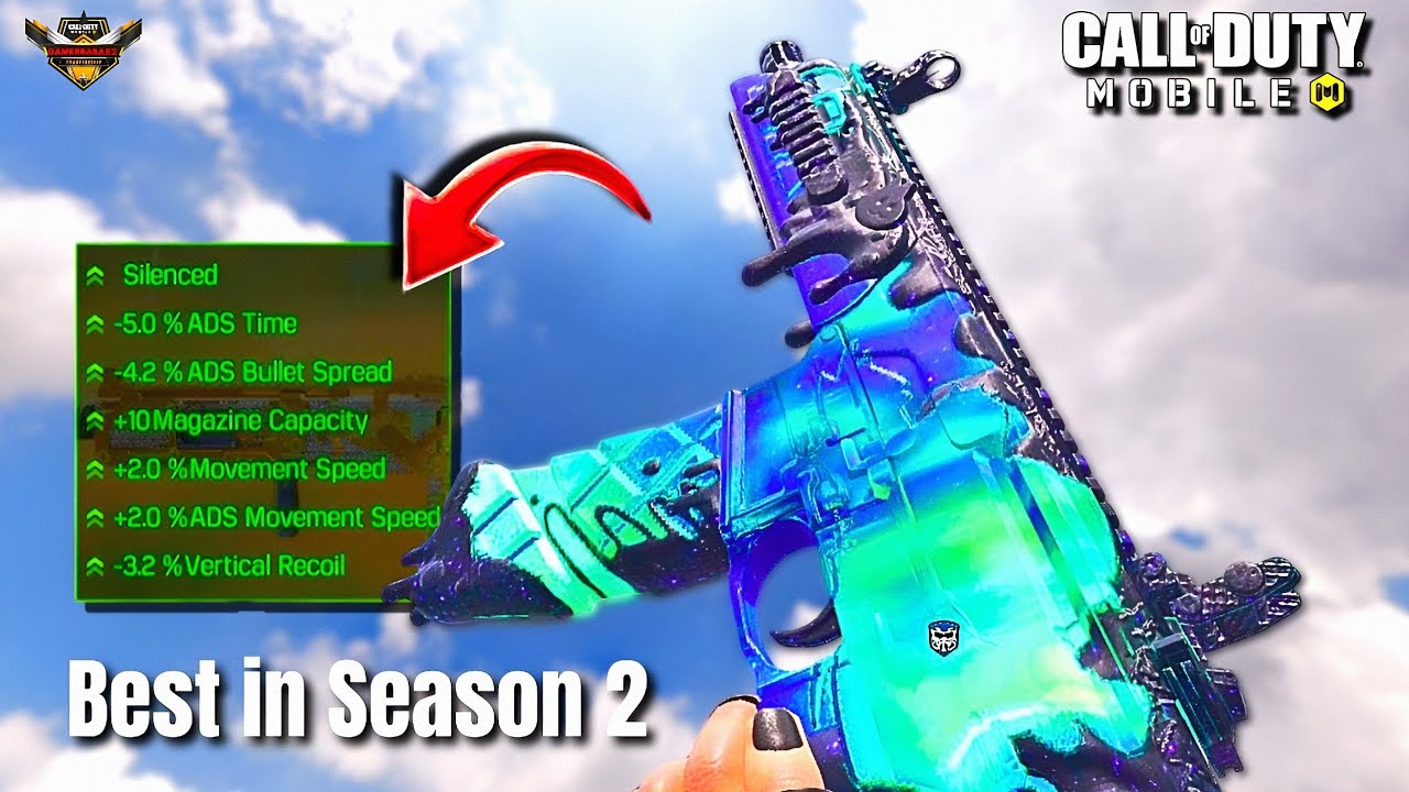 Best M13 Gunsmith For Call Of Duty Mobile // Best Asult Rifle in COD ...