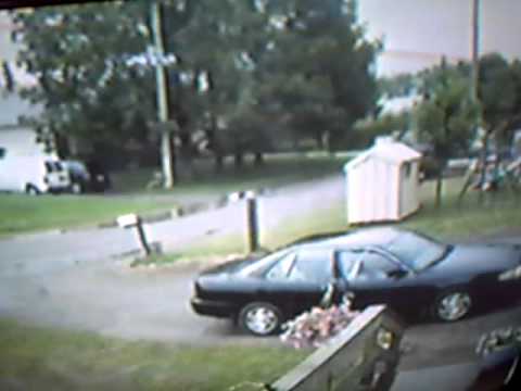 Crouching Neighbour Hidden Camera!