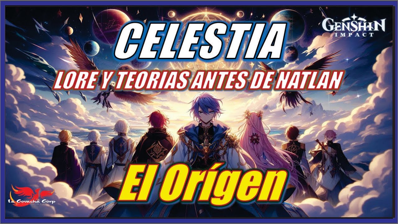 EL ORIGEN de CELESTIA - Teorías con mucho #dendro - #teoriasgenshin # ...