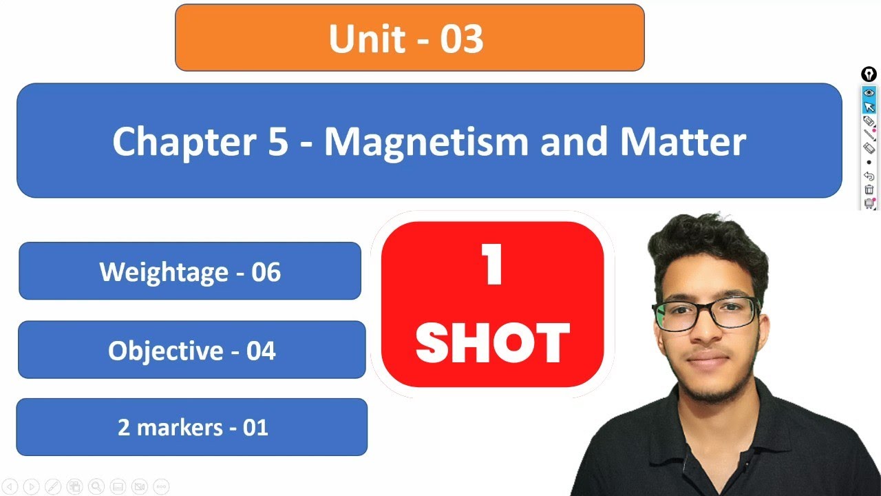 Physics Chapter - 5 : Magnetism and Matter in One Shot - YouTube