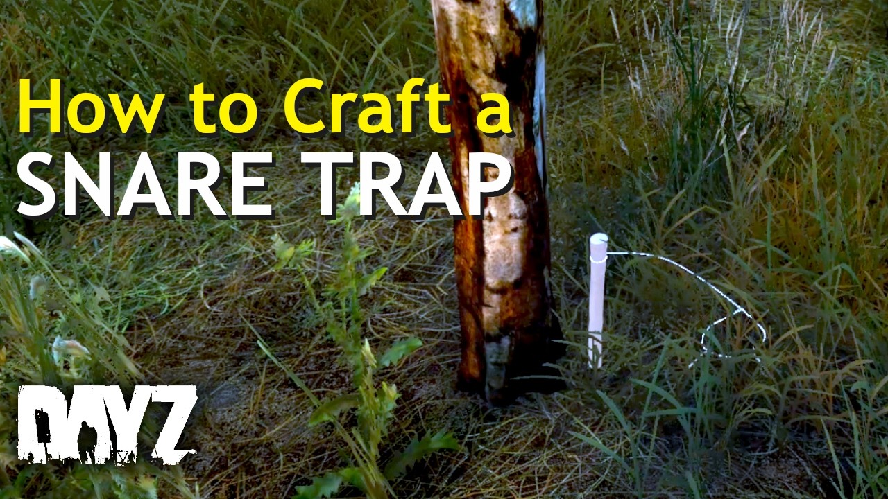 How to Craft a Snare Trap - A DayZ Guide - YouTube