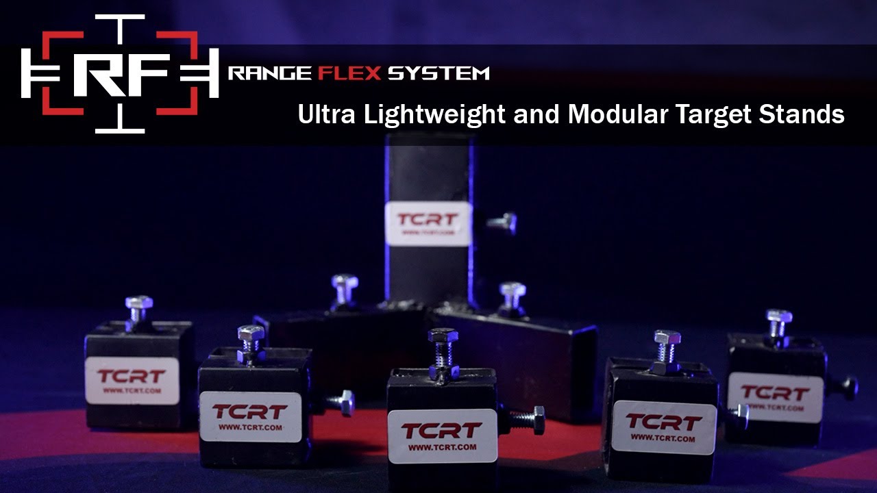 TCRT RangeFlex System of modular target stands - YouTube