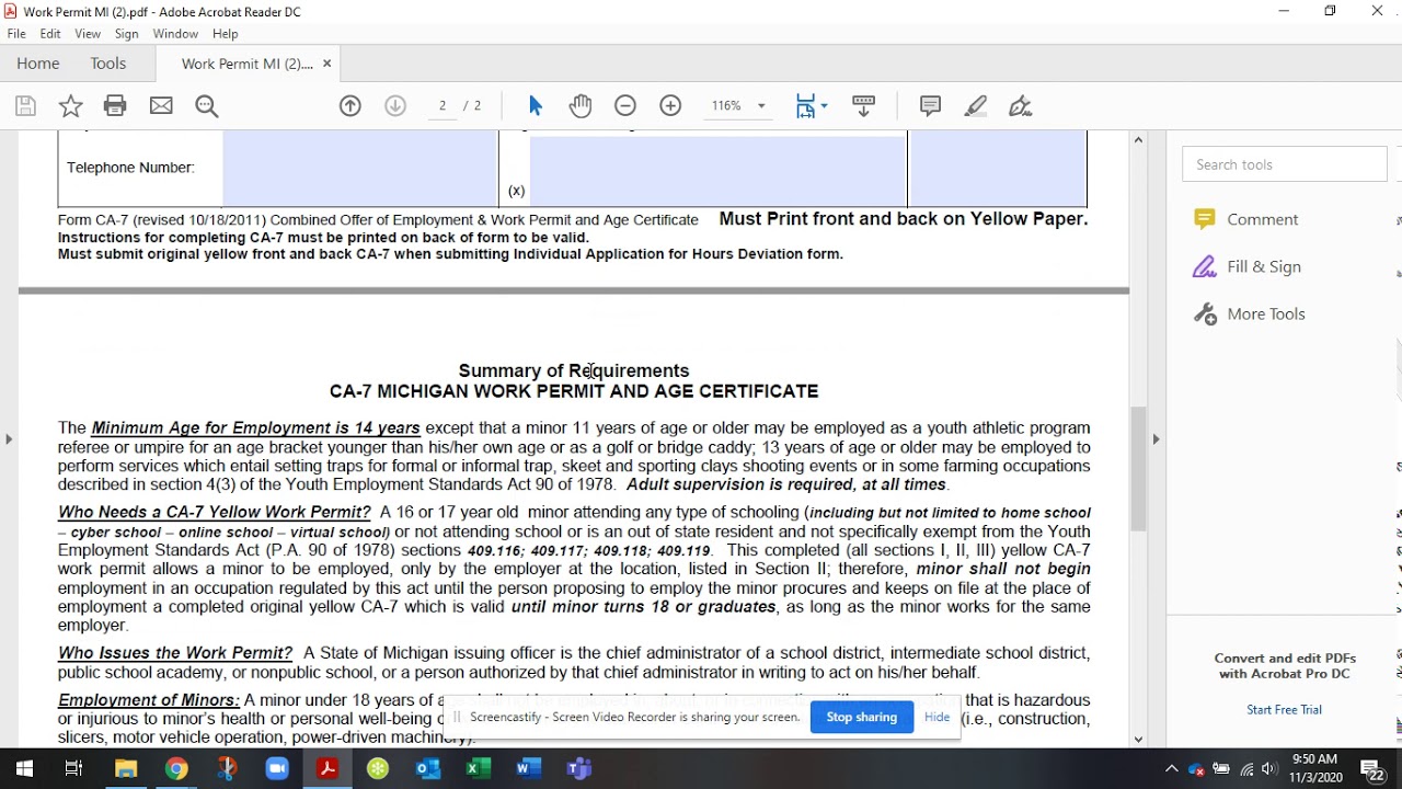 Training: Work Permits & hiring minors - YouTube