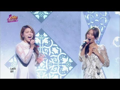 【TVPP】Hyorin(SISTAR) - Let it go (with Ailee), 효린(씨스타) - 렛 잇 고 @ 400th Special, Show Music Core Live