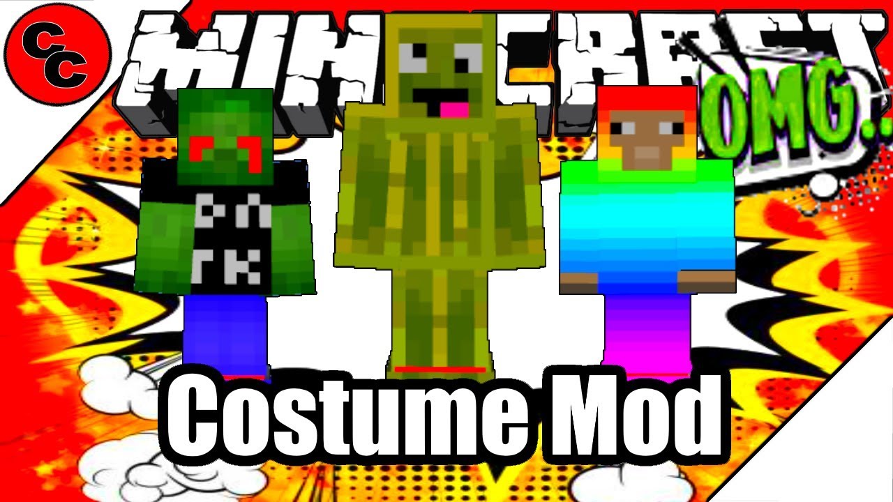 Minecraft Mods: " Costume Mod 1.12.2 " - YouTube