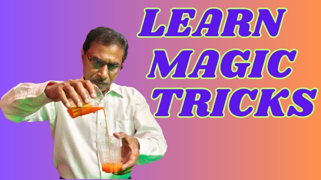 Learn Easy Magic Tricks With Glass for Beginners - YouTube
