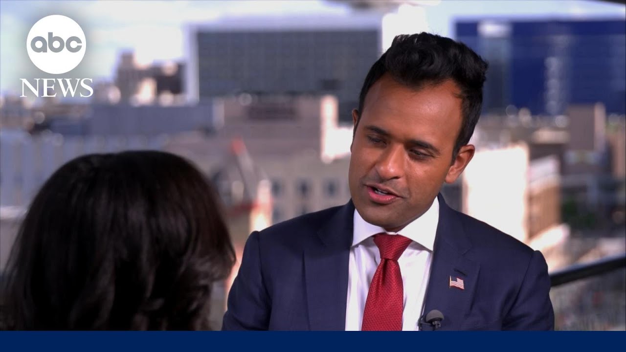Vivek Ramaswamy on JD Vance's candidacy for Vice President - YouTube