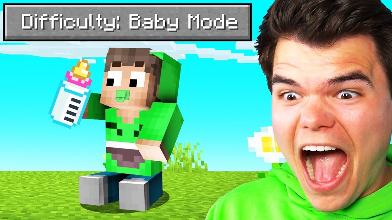 I Raised MYSELF As a Baby in Minecraft… - YouTube