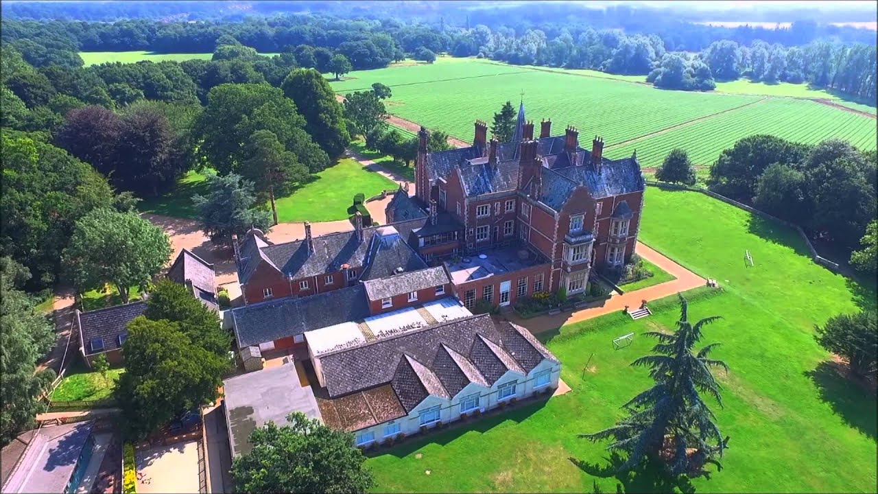 Taverham Hall - An Aerial Tour - YouTube