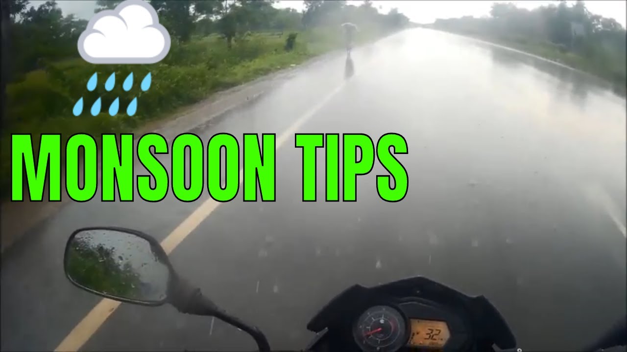 MONSOON RIDE TIPS | A MUST WATCH - YouTube