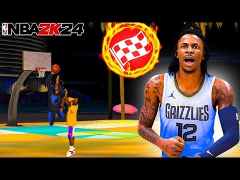 *NEW* BEST JA MORANT BUILD in NBA 2K24 NEXT GEN! BEST PG BUILD & POINT ...
