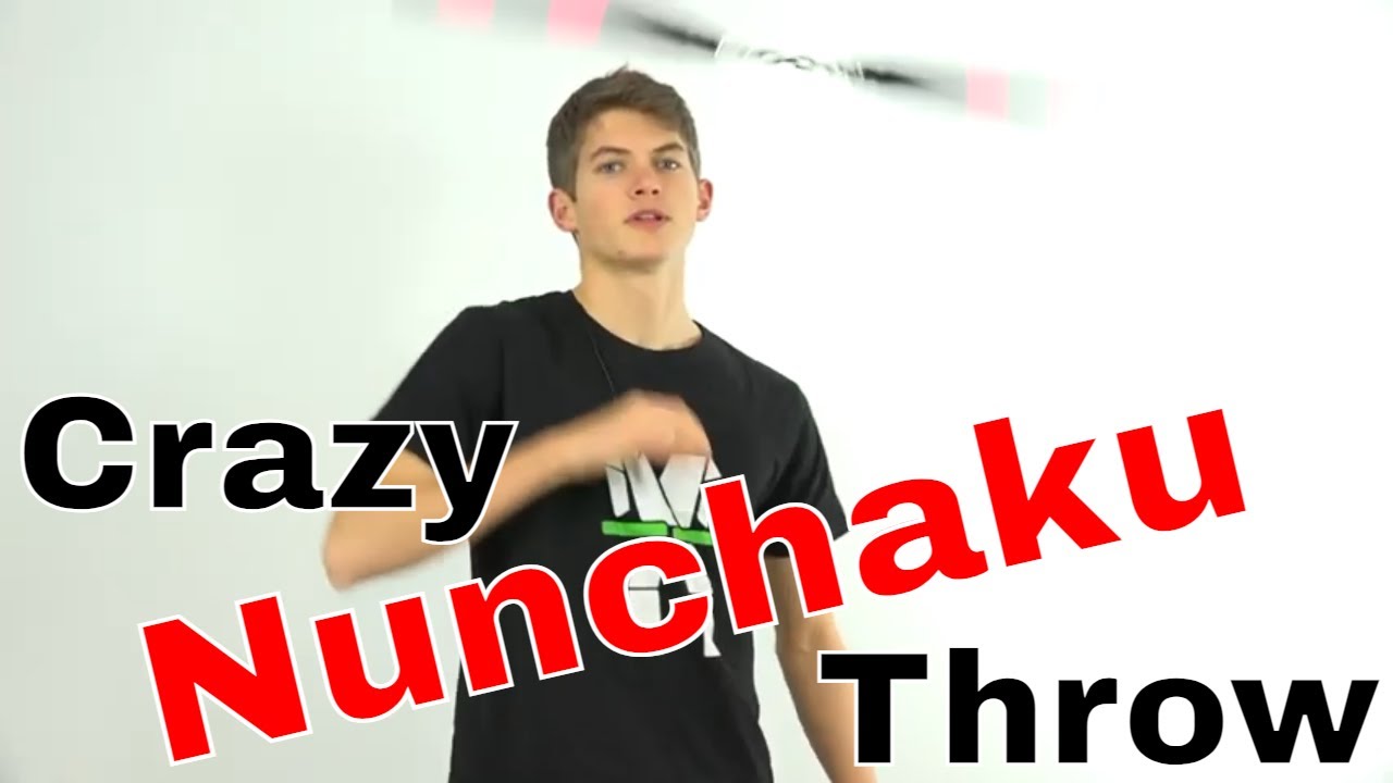 Cool Nunchaku Arch Throw Tutorial - YouTube
