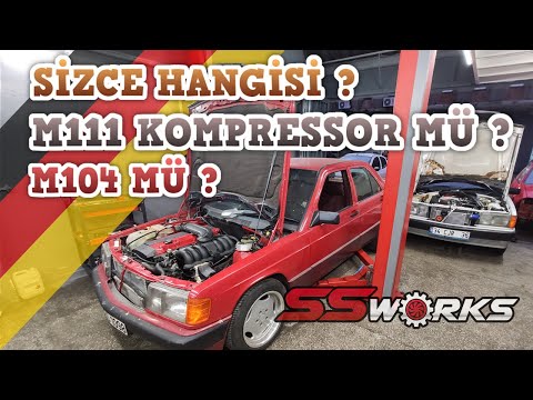 MERCEDES 190 MASLAK ÇIKARTMASI (Sizce Hangisi ?)