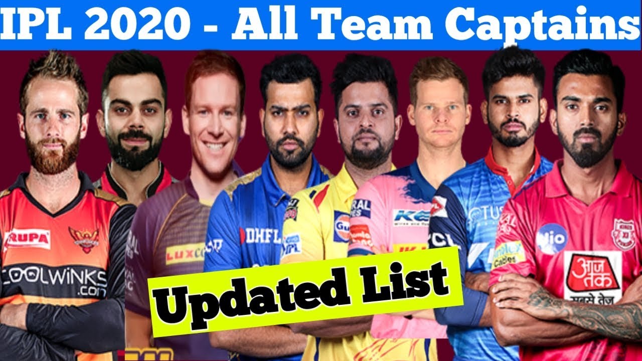 IPL 2020 - கேப்டனை மாற்றியது எந்தெந்த அணிகள் தெரியுமா?? | IPL 2020 All ...