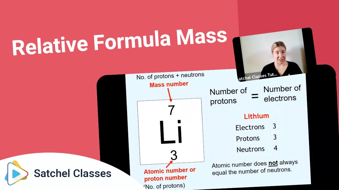 Relative Formula Mass | Science | Satchel Classes - YouTube