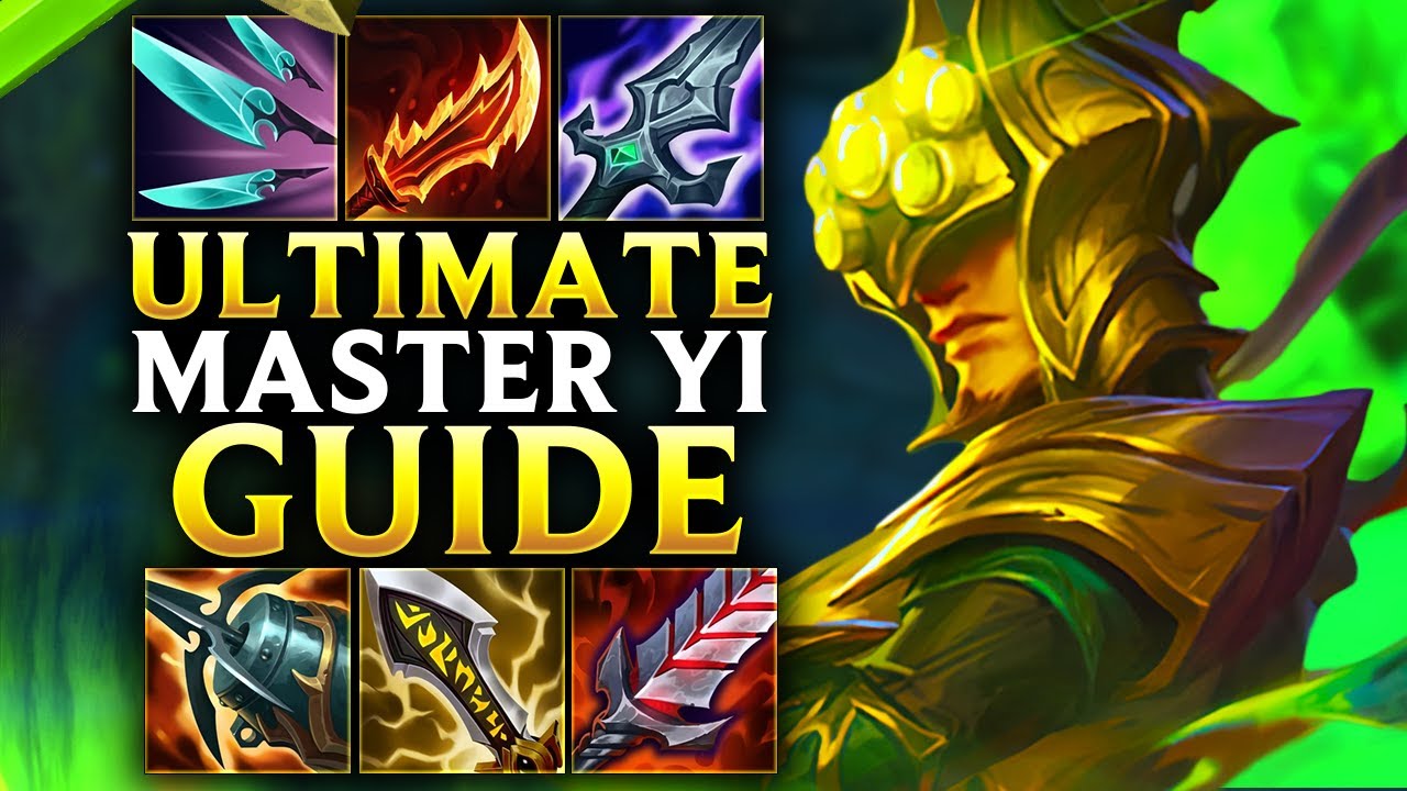 Master Yi Build Guide The Legendary Master Yi League Master Yi Skins