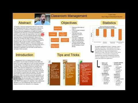 English 2 APA poster presentation - YouTube