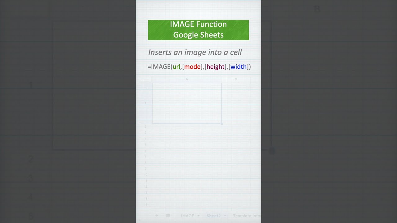 Insert Pictures Into Google Sheets With The IMAGE Function Insert Pictures Into Google Sheets With The IMAGE Function