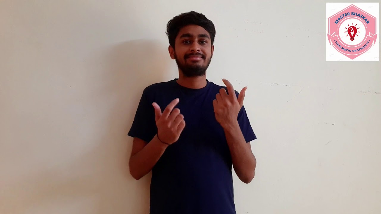 Joke In Indian Sign Language | By:Bhaskar Joshi| - YouTube