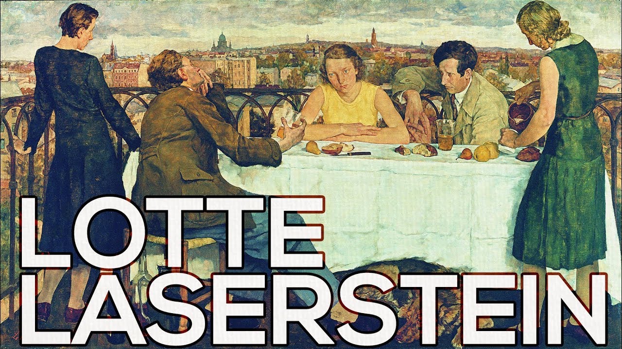 Lotte Laserstein: A collection of 132 works (HD) - YouTube