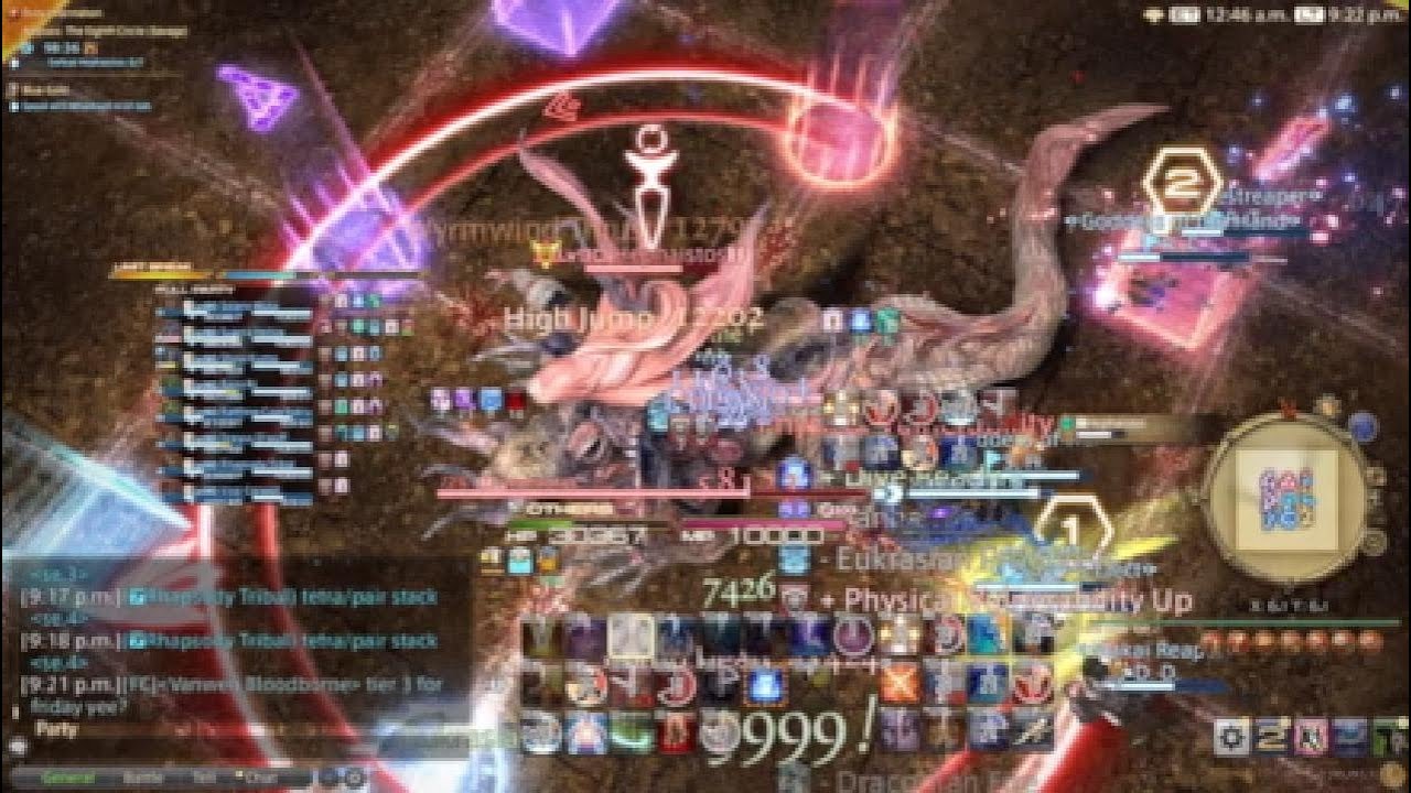 FF14 P8s P1 DRG POV - YouTube