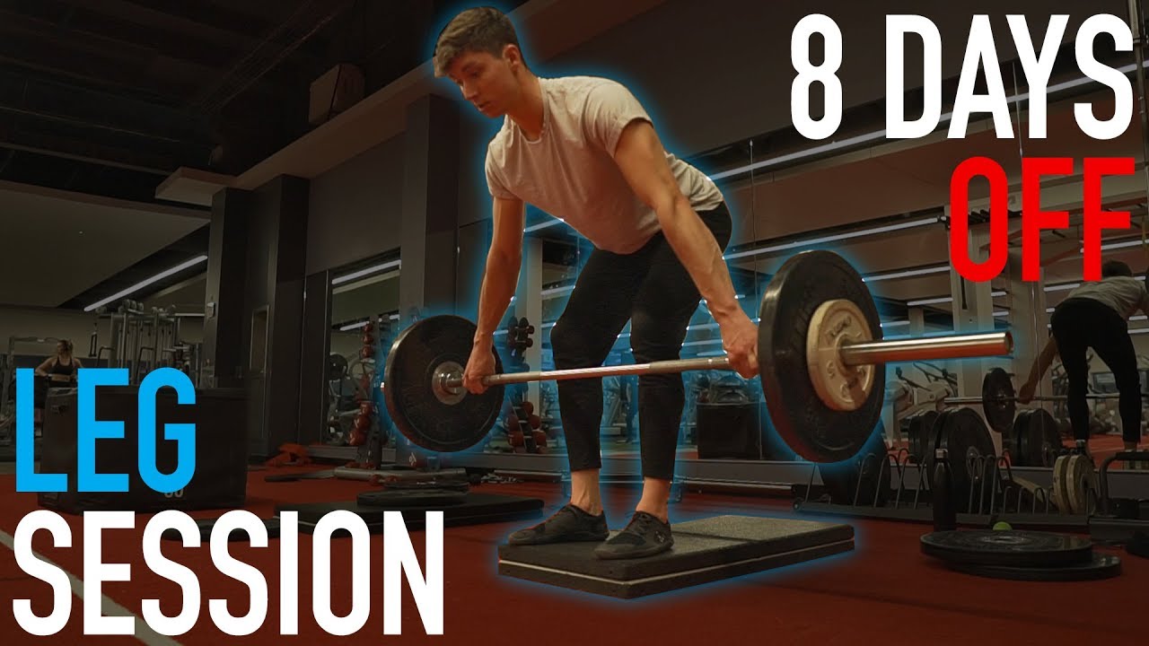 Why I Took 8 Days Off (+ Deadlift Workout) - YouTube