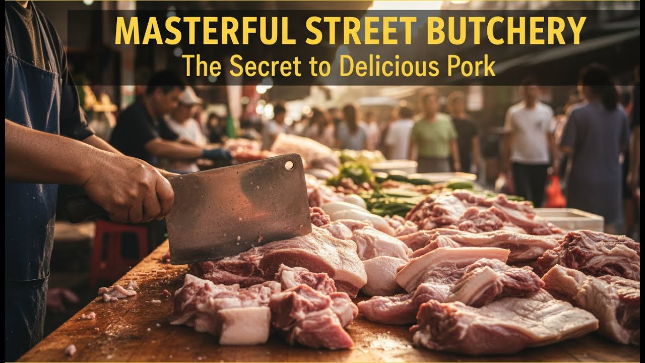 Get Ready to Learn the SECRET to Delicious Pork from Street Butchers ...