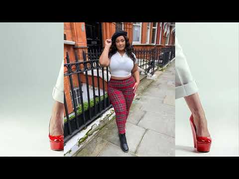 Natalie Elizabeth how to dress like plus size and curvy models fashion spikes and designs