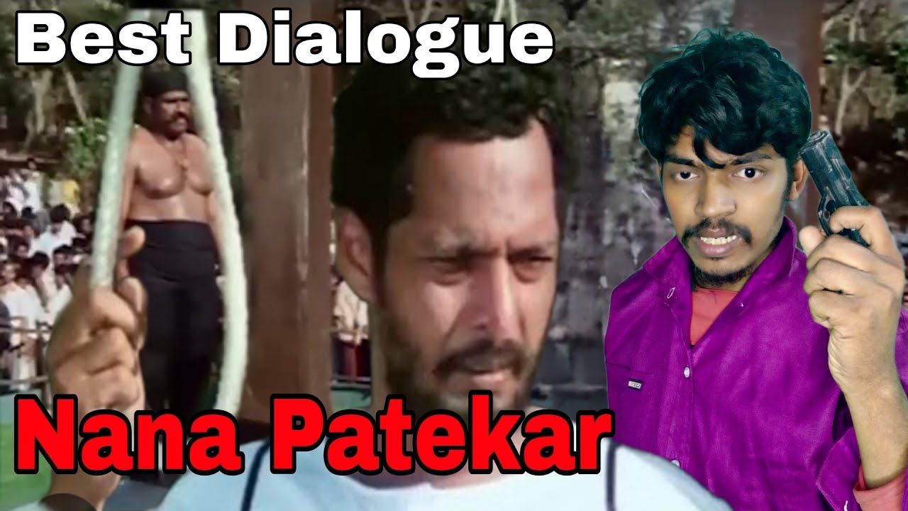 Nana Patekar Krantiveer Movie Dialogue। Krantiveer Movie Scene ...
