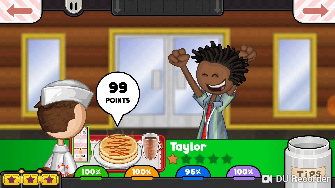 Papa's Pancakeria to go #1: Maple Pancakes - YouTube