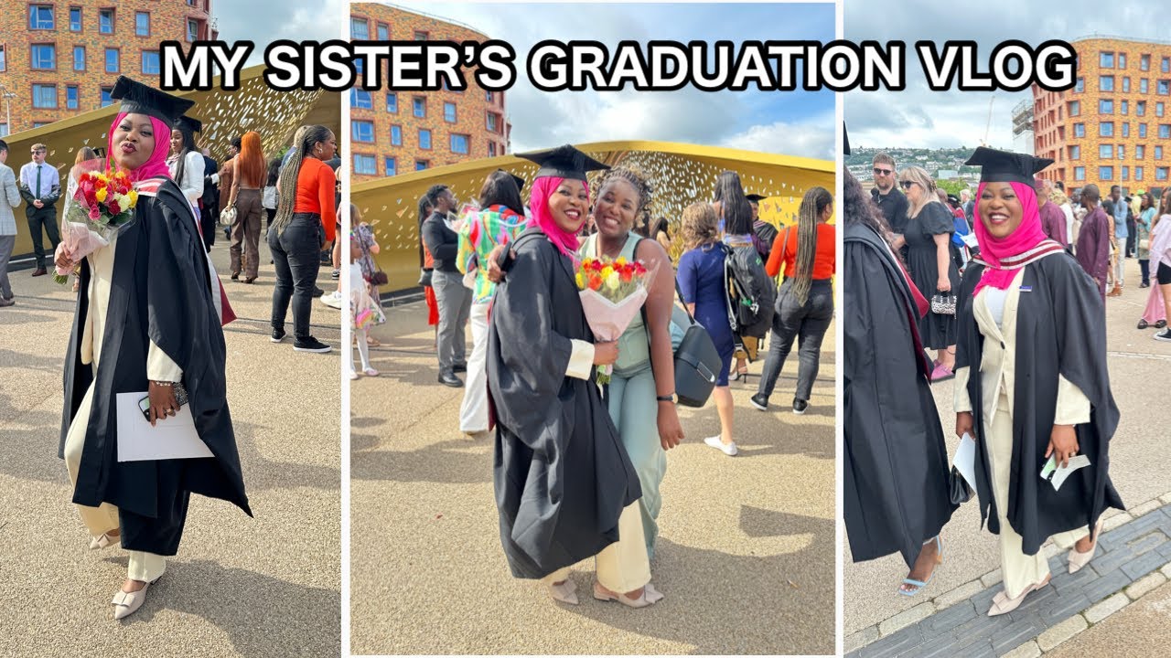 GRADUATION VLOG: MY BIG SISTER’S GRAD|SWANSEA UNIVERSITY UK | INTL ...