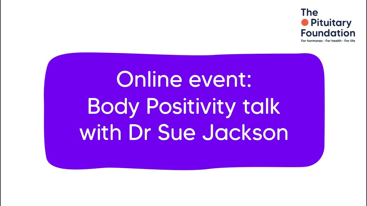Online event: Body Positivity talk with Dr Sue Jackson - YouTube