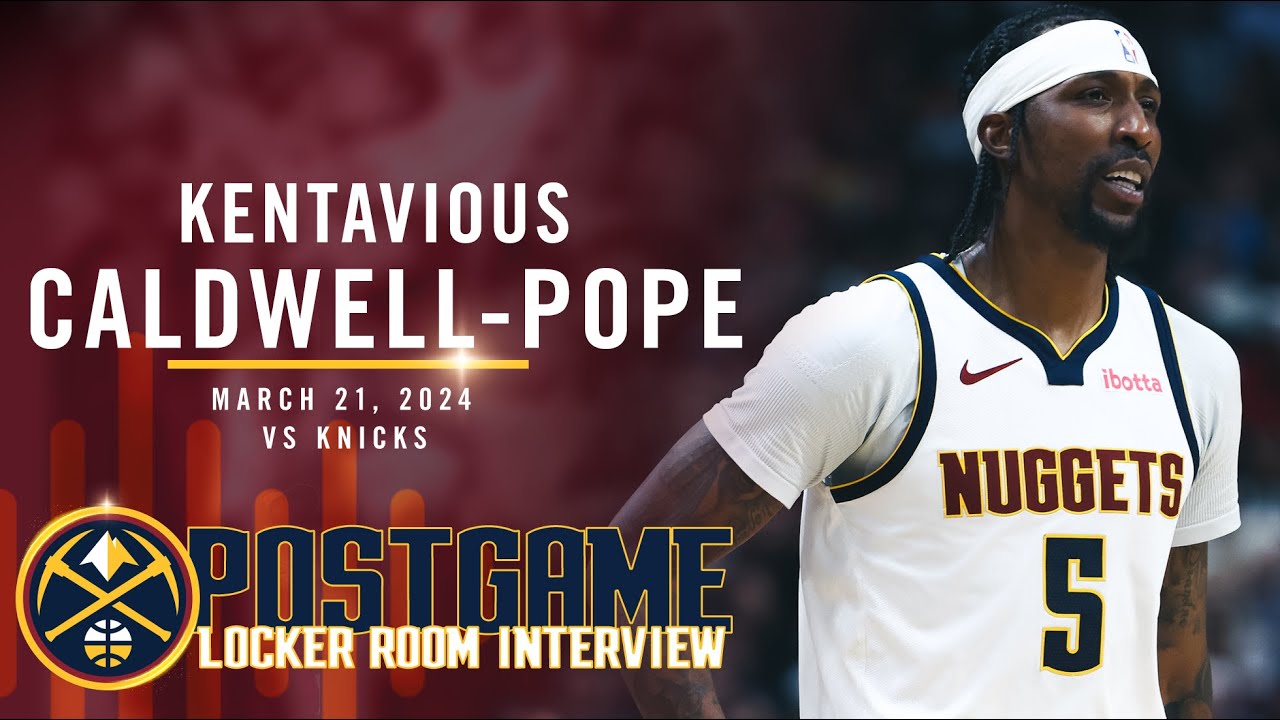 Kentavious Caldwell-Pope Full Post Game Locker Room Interview vs ...