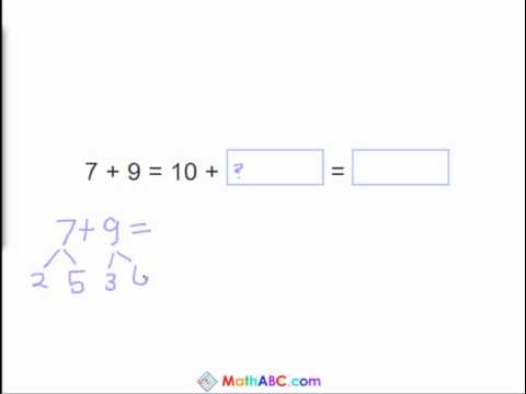 MathABC.com: adding up to 20 - YouTube