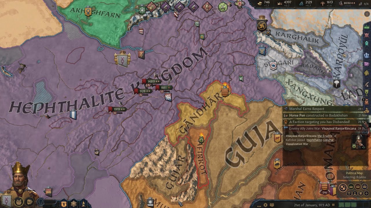 Crusader Kings III - Zunbil: Episode 17 - Expanding Towards The Punjab ...