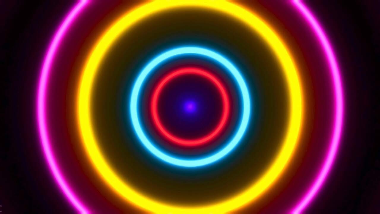 Colorful TV Screen Effect | Flashing Multicolor Disco Lights - YouTube