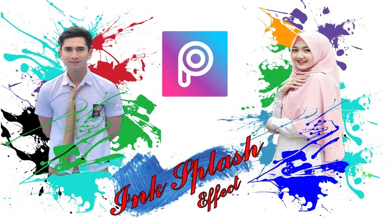 PicsArt INK SPLASH Effect - Edit Foto PicsArt Kekinian - PicsArt ...