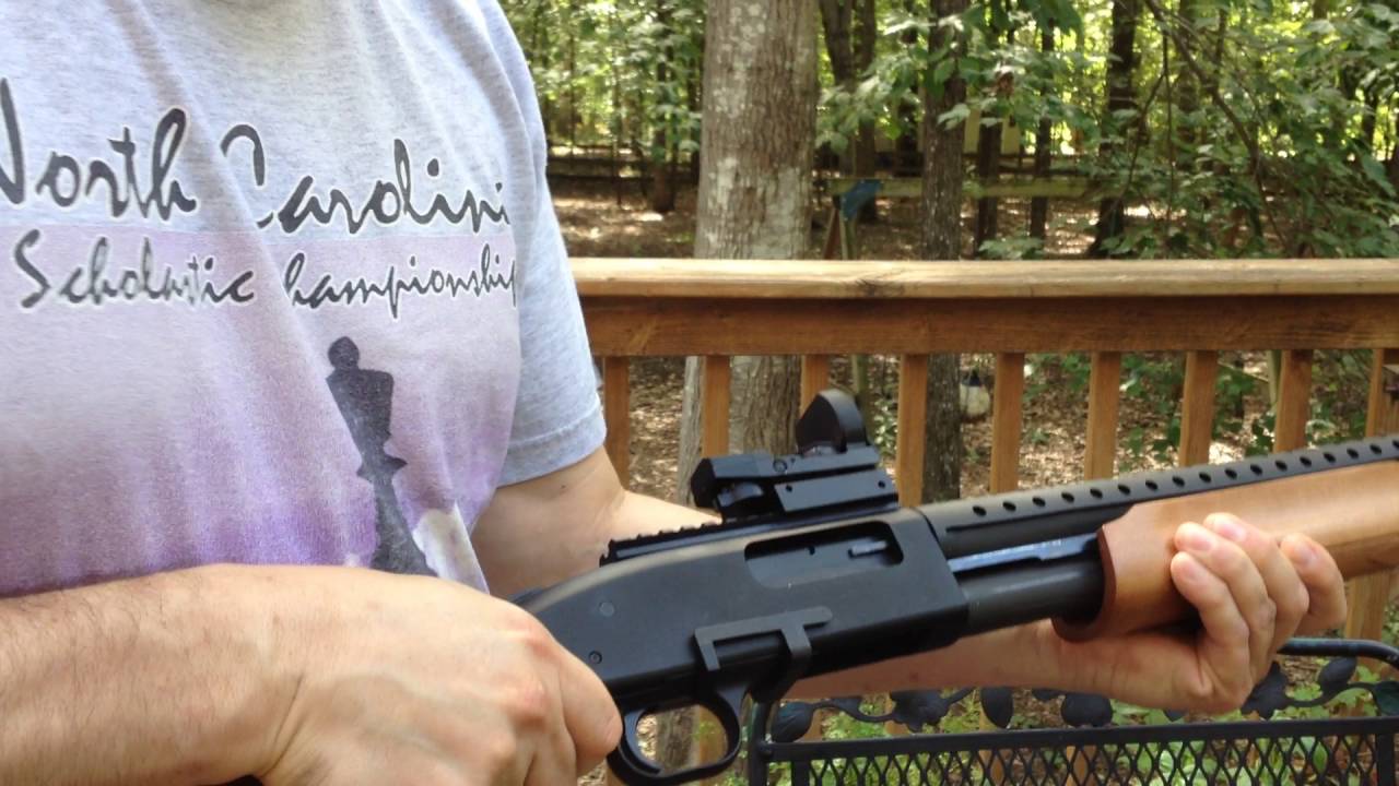 Mossberg 500 MiniShell Adapter - YouTube