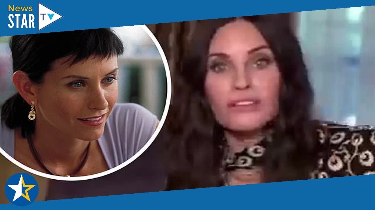Courteney Cox reveals her 'baby bangs' hairstyle from Scream 3 still ...