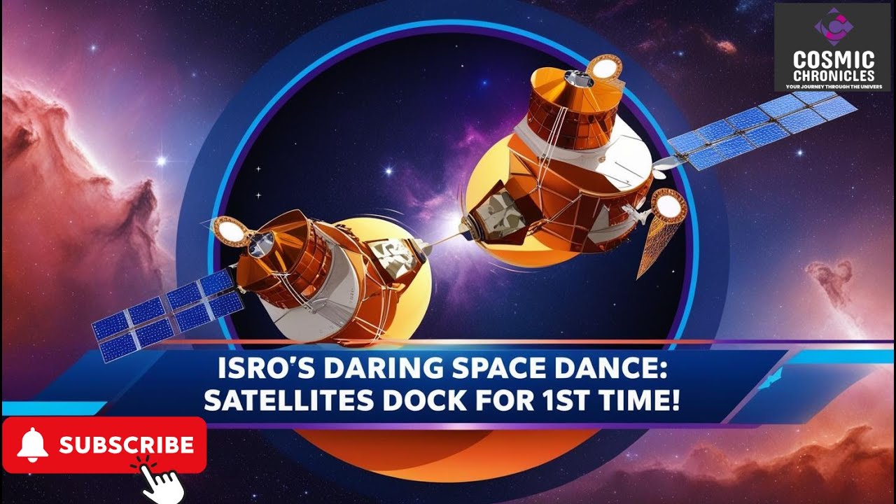 ISRO's Daring Space Dance: Satellites Dock for 1st Time! - YouTube