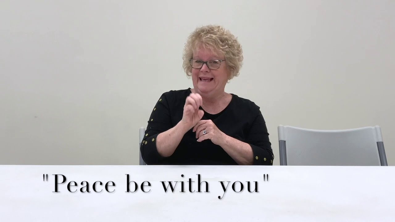 American Sign Language: Basics Signs for Worship - YouTube