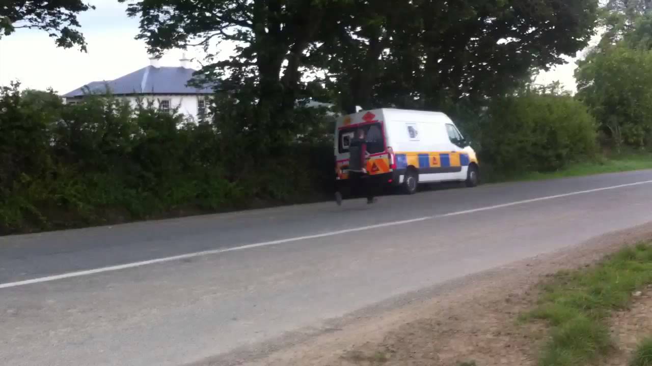 Irish speed van i think he caught me - YouTube