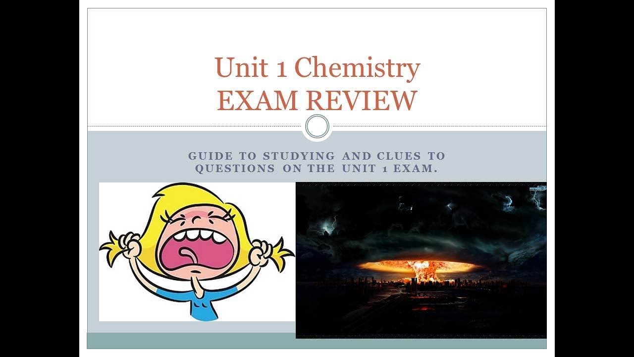 Science 10: Chemistry Unit 1 Exam Review - YouTube
