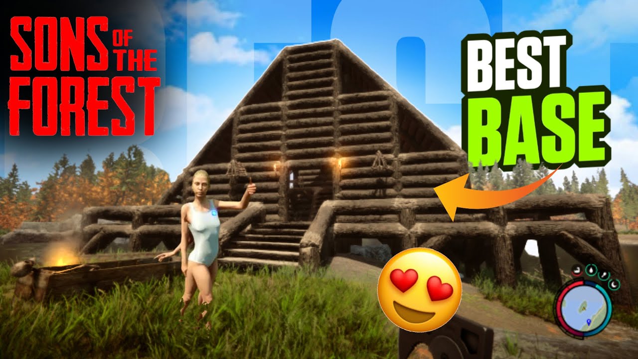 How To Build The Best Base? | Sons Of The Forest | Part #2 - YouTube