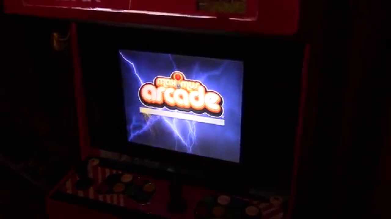 Homemade Bartop Arcade Machine using Maximus Arcade Frontend - YouTube